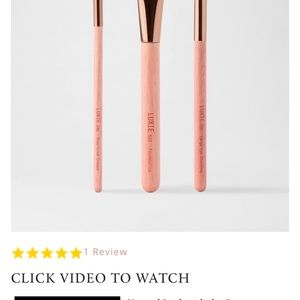 Luxie | Makeup | Luxie Gaea 3 Piece Brush Set | Poshmark